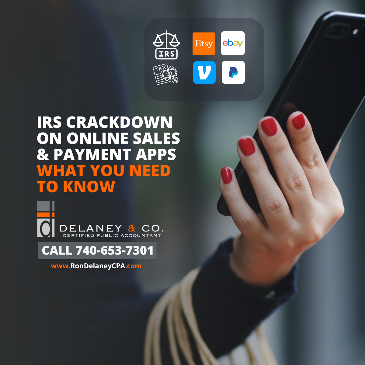 IRS Crackdown on Online Sales – New Rules for Sellers | DeLaney CPA